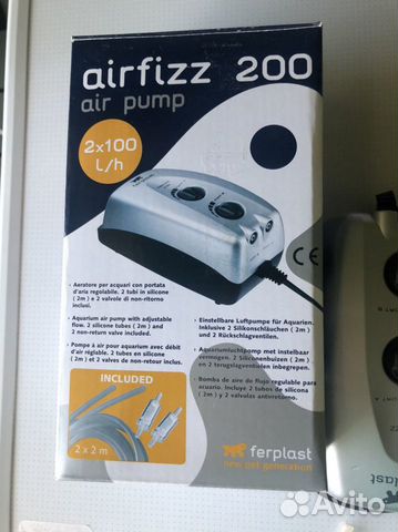 Аквариумный компрессор Ferplast airfizz 200