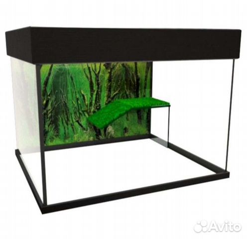 Террариум для красноухой черепахи 60 л