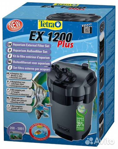 Внешний фильтр tetra tec ex 1200