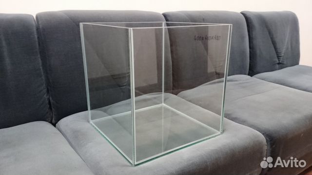 Аквариум Куб 65л. 40х40х42см (новый с гарантией)