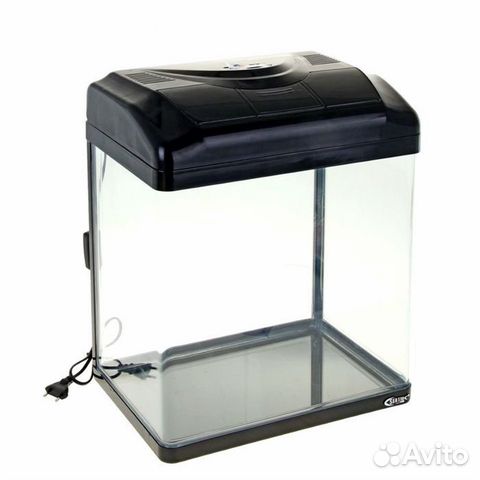 Аквариум SEA star HX380F чёрный 40л 38*27*46