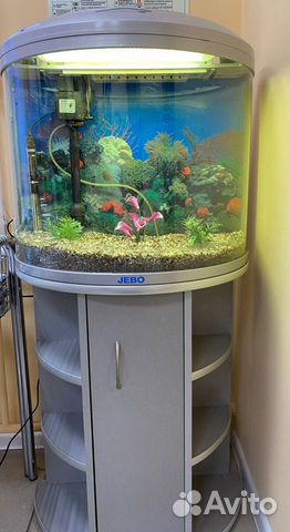 Аквариум Jebo R 760, 62л., б/у