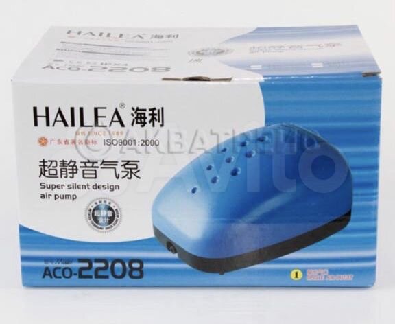 Компрессор для аквариума hailea 2208